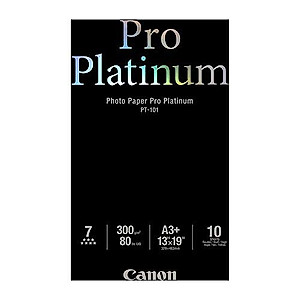 Canon 2768B018 Photo Paper Pro Platinum, 13 x 19 Inches, 10 Sheets