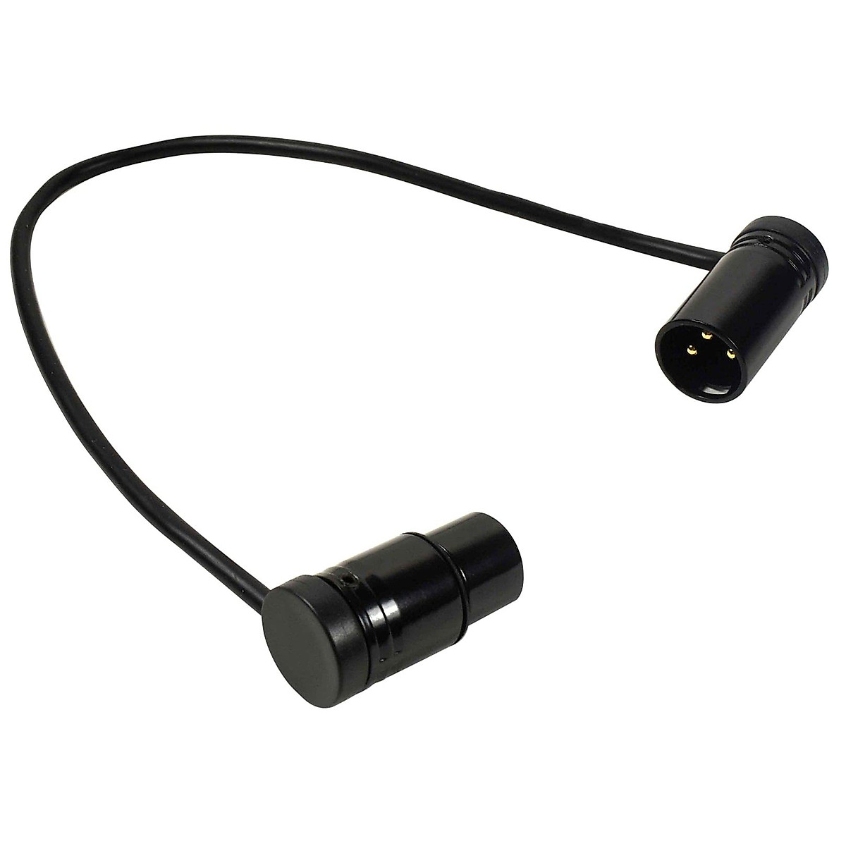 HQRP 2-Pack 3-Pin XLR Female to 3-Pin XLR Male Adjustable-Angle Low-Profile Cables Compatible with Sound Devices 302, 552, 633, 688, 788T Mixer/Recorder