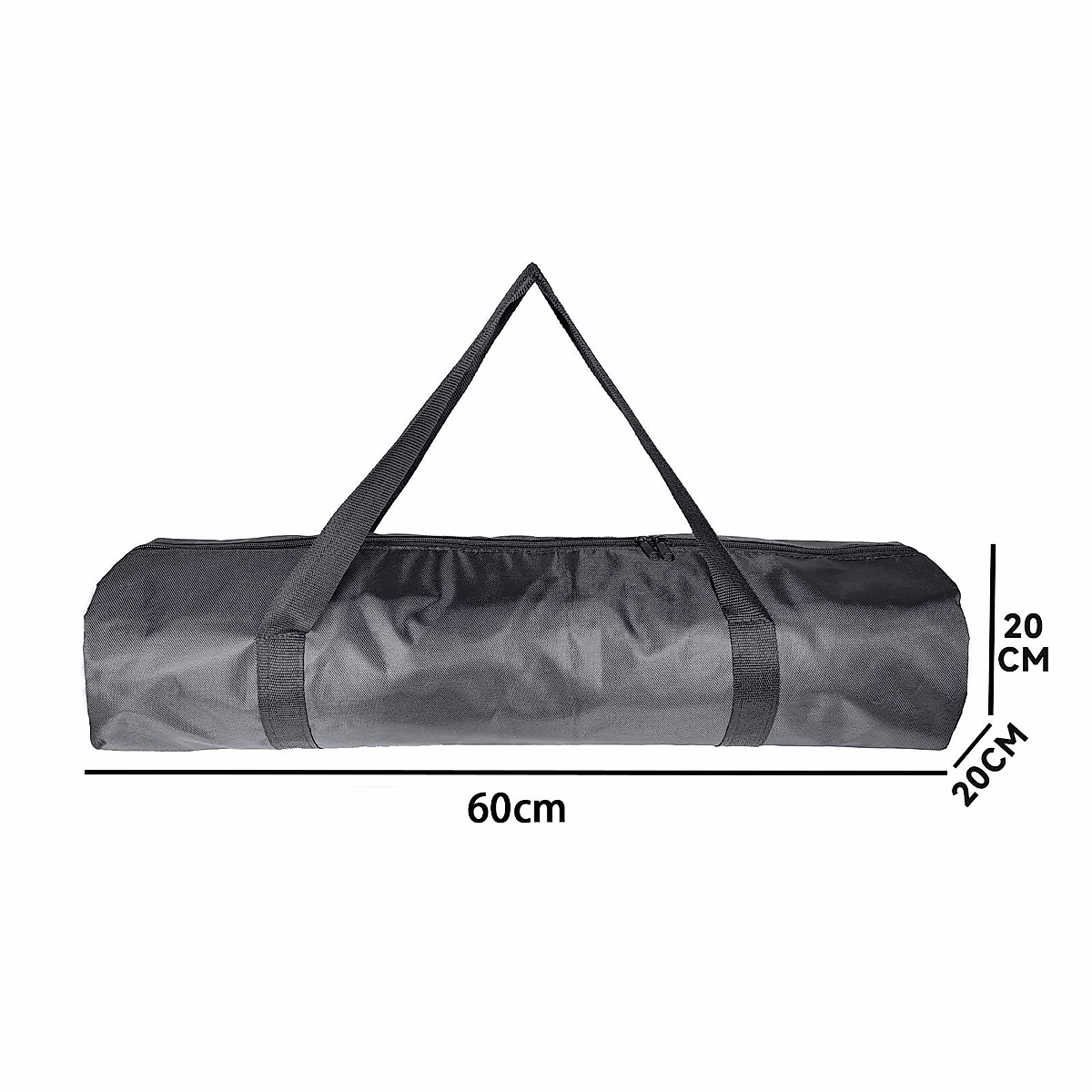 Outdoor Camping Equipment Storage Bag Handbag 840D Oxford Cloth Sports Carrying Bag Tent Storage Bag for Folding Bed Sundries, 60x20x20cm