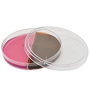 MacConkey/EMB (Eosin Methylene Blue) Agar, 15x100mm Biplate, Order by The Package of 10, by Hardy Diagnostics