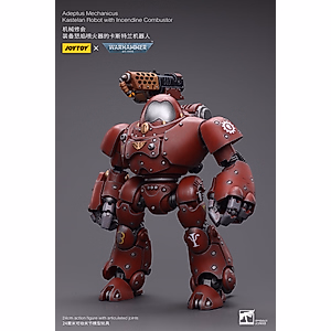 JoyToy Warhammer 40K: Adeptus Mechanicus Kastelan Robot with Incendine Combustor 1:18 Scale Action Figure