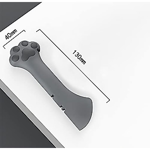 CUITIBI Small Spoon For Short Can, Cat Food Spoon, Wet Food Spoon For Dog Or Cat, Open Can With Spoon, Manual Can Opener(Gray)