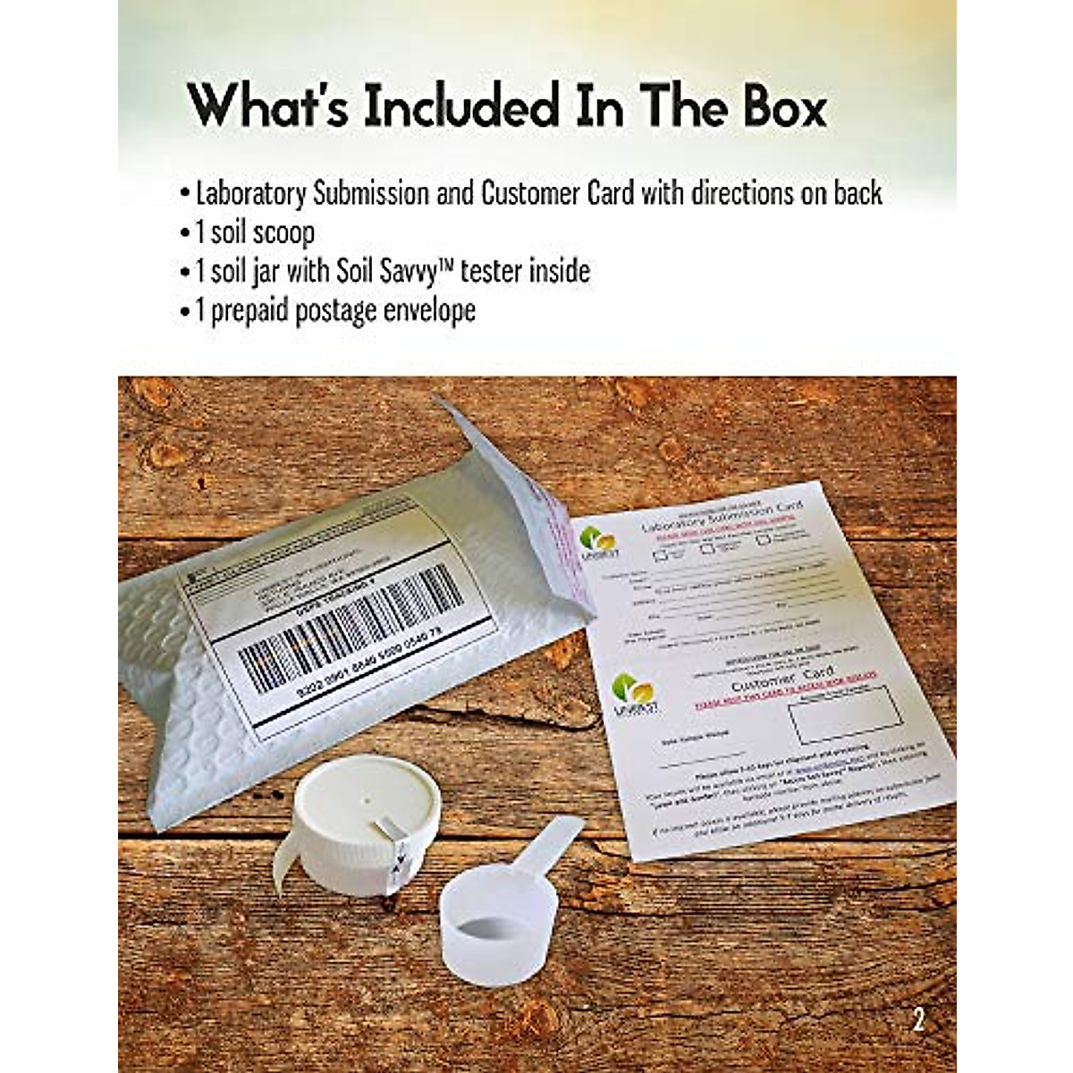 Soil Savvy - Soil Test Kit | Understand What Your Lawn or Garden Soil Needs, Not Sure What Fertilizer to Apply | Analysis Provides Complete Nutrient Analysis & Fertilizer Recommendation On Report