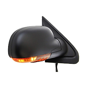 Kool Vue Right Power Heated Door Mirror Compatible With Chevrolet Trailblazer 2004-2009 With Signal Light & Memory Paintable