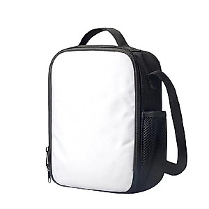 Sannovo Ice Hockey 3D Print School Picnic Container Thermal Lunch Tote Picnic Thermal Bag