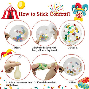 RUBFAC 123pcs Primary Balloons Carnival Circus Balloon Arch Garland Kit, Red Yellow Blue Green Balloons Rainbow Supplies for Baby Shower Paw Theme Birthday Decorations