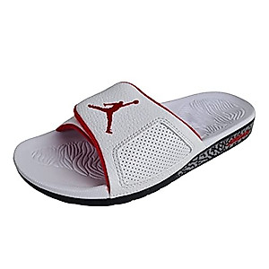 Nike Jordan Hydro 3 Mens Sandals 854556-103_9 - White/University RED-Black