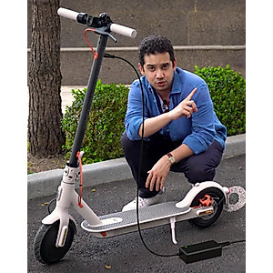 42V 2A Charger Replacement for Electric Scooter Compatible with GOTRAX GXL V2, G2, G3, G4, Apex, Glider, XR Elite, XR Ultra 36V Lithium-ion Battery