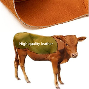 EULANGDE Premium Split Welders Heat Resistant Leather Cape Sleeve,Adjustable Cuffs, Adjustable Collar, M L XL 2XL 3XL for Men & Women (Large)