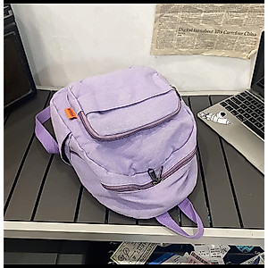 GGOOB Small Backpack Purse for Women Womens Backpack Purse for Women Mini Backpack Purse Aesthetic Purse (White)