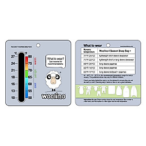 Woolino Merino Wool Ultimate Baby Sleep Sack - 4 Season - Two-Way Zipper Adjustable Baby Sleeping Bag - Universal Size Sleep Sack for Baby (2-24 Months) - Star Gray