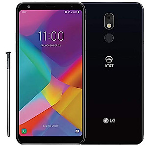 LG Stylo 5+ Plus LM-Q720AM, 4G LTE, US Version, 32GB, 3GB RAM, Aurora Black - AT&T Unlocked (T-Mobile, Metro, Cricket)