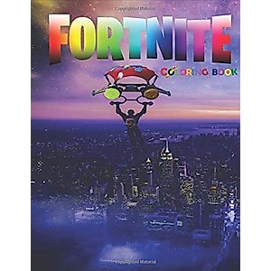 fortnite coloring book: +50 coloring pages for kids and Adults ,+50 Amazing Drawings : All Characters , Weapons & Other ( original design )