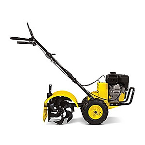 Champion Power Equipment 19-Inch Counter Rotating Rear Tine Tiller with Self-Propelled Agricultural Tires