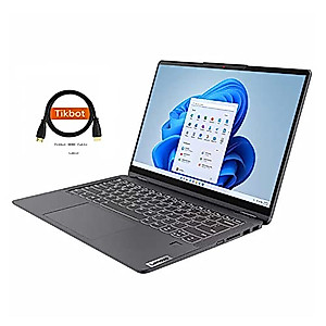 Lenovo Flex 5 14" 2-in-1 Touchscreen Laptop - 12th Gen Intel Core i5-1235U - 16:10 (2240 x 1400) Display - Thunderbolt 4 - Fingerprint Reader – Webcam - w/HDMI Cable (16GB RAM | 512GB PCIe SSD)