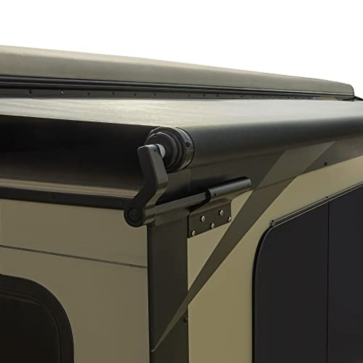 RecPro RV Slide Out Awning Kit | RV Slide Topper | Frame and Fabric (9'6", White)