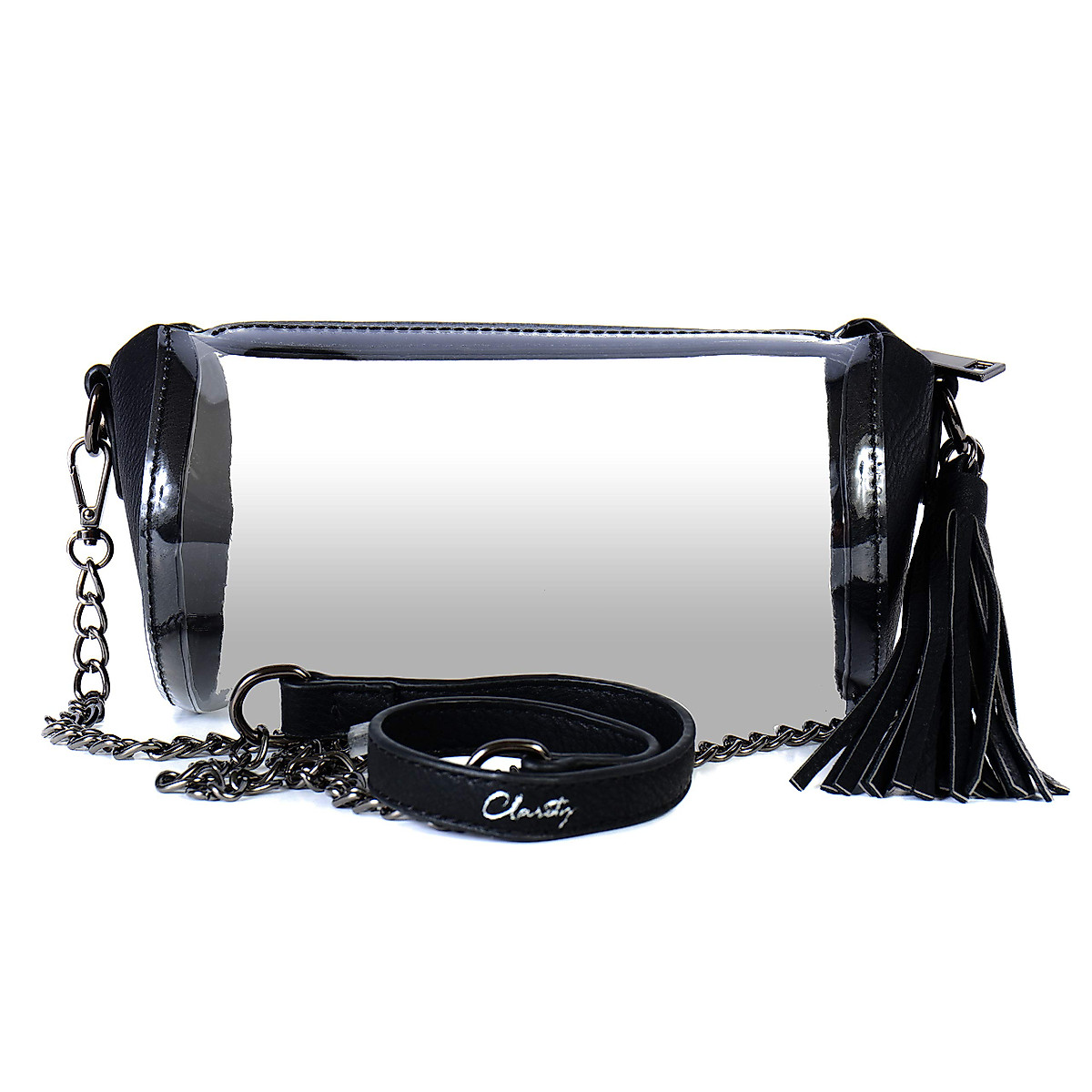 Clarity Handbags Clear Stadium Approved Purse - Lola - Transparent Crossbody Purses - PVC Vinyl Hand Bag For Women …