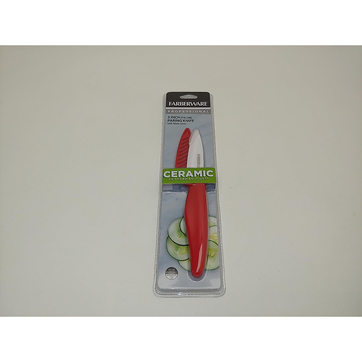 JL Missouri Parts & Misc. Faberware Ceramic 3" Paring Knife Professional Ceramic Blade With Cover