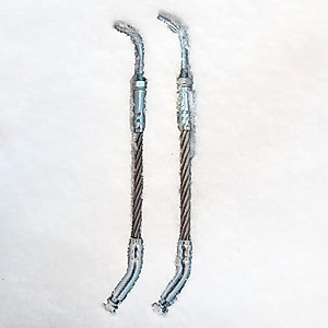 Ice Scratchers Kit Compatible with All Reverse and Non-Reverse Gear Equipped Snowmobiles,Recommend for track heights 2-1/2"