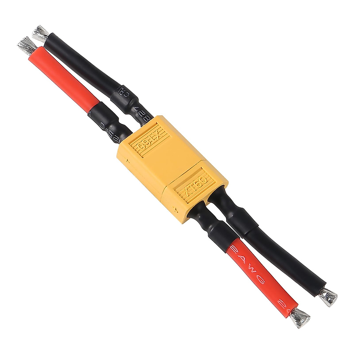 DIANN 5 Pairs XT60 Plug Female and Male Connector with 12AWG Silicon Wire for RC Lipo Battery Cable Drone