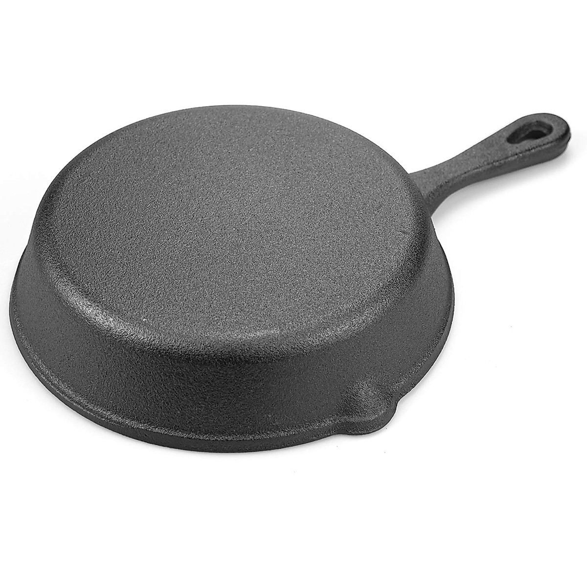 Lawei Cast Iron Skillets -8 Inch Non-Stick Pre-Seasoned Skillet Frying Pan for Kitchen Cooking Eggs, Meat, Pancake, Indoor and Outdoor Use, Oven, Grill, Stovetop, Induction Safe