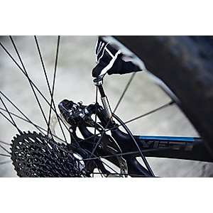 Granite Rocknroll Mini Ratchet Bike Tool Kit, Bike Multitool Kit with 9 Tool Bits and Extension Rod, Portable Bicycle Tool Kit for Mountain Bike, Road Bike and Gravel Bike (Black)