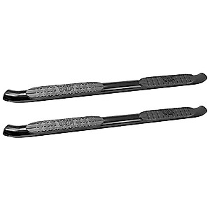 Westin 21-23715 Pro Traxx 4 Oval Nerf Step Bars fits 2014-2018 Silverado Sierra 1500 Dbl Cab 2019 Silverado LD Sierra 1500 Limited Dbl Cab 2015-2019 Silverado Sierra 2500 3500 Dbl Cab Black 1 Pair