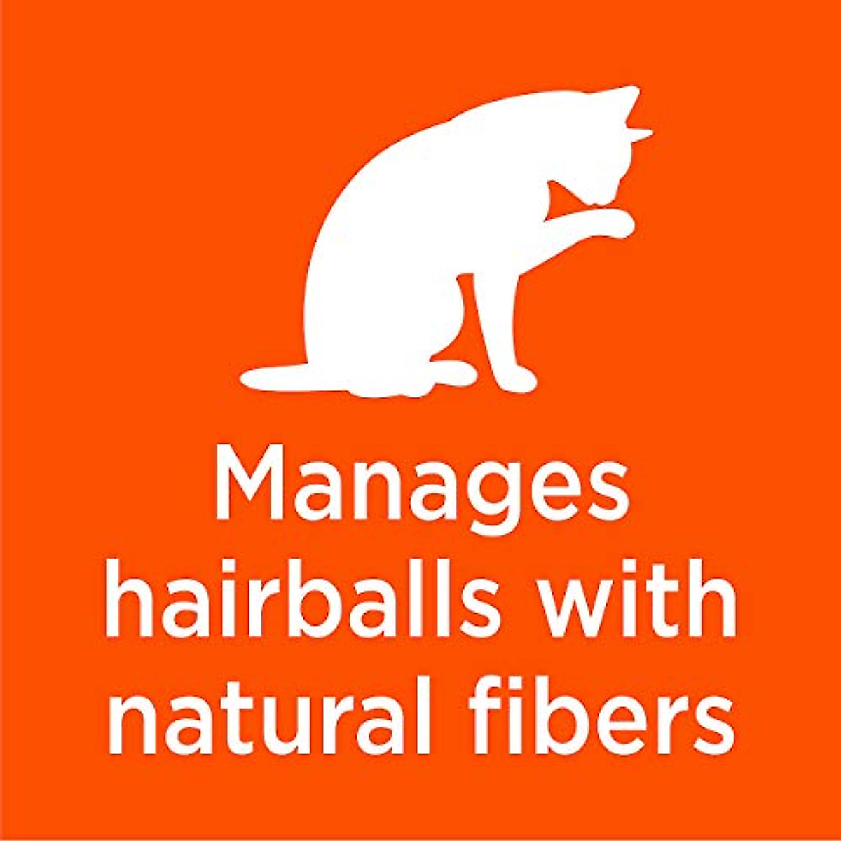 IAMS PROACTIVE HEALTH Adult Hairball Care Dry Cat Food with Chicken and Salmon Cat Kibble, 7 lb. Bag