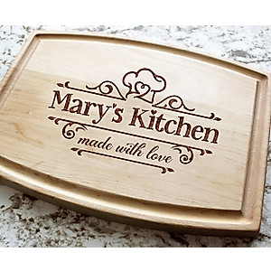 Personalized Mr and Mrs Cutting Board Wedding Gift for Couple Custom Cutting Board Housewarming Gift