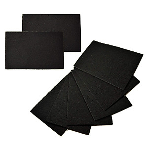 HQRP 8-Pack Carbon Filter fits Bionaire BAP1125, BAP1150, BAP1175, BAP1225, BAP1250, BAP1300, BAP615, BAP625, BAP650, BAP675, BAP725, BAP750, BAP756, BAP925 models