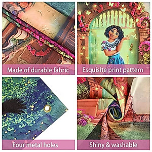 7x5FT Magic House Backdrop,Magic Movie Backdrop Magical House Background Party Decor Magic Theme Birthday Party Backdrop Supplies for Girls