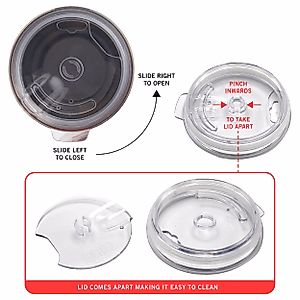 Built 20oz Water Tumbler - Stainless Steel Vacuum Insulated Tumbler with Lid, Double Wall Travel Tumbler - Durable, Reusable & Sustainable Steel Cup To Go Travel Coffee Mug (Purple)