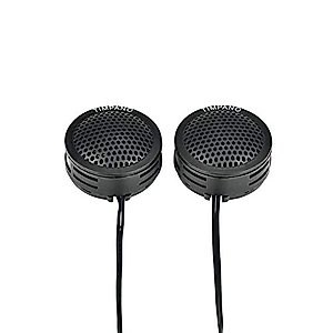 Timpano TPT-ST1 Dome Tweeter, 1 Inch Tweeter Set for Car Audio, Angle or Surface Mount Tweeters, 4 Ohm Soft Dome 150 Watts Max Power Tweeter for Pro Car Audio (Pair)