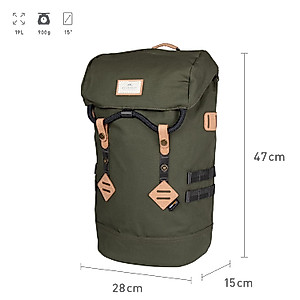 Doughnut PFC Free Series 19L Camping Bag Travel Outdoor Adventure Hiking Fashion Casual Daypack Backpack (Army)