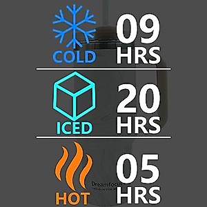 Dreamfocus 40 oz Swirl Rose Quartz Tumbler with Handle Straw and Lid Insulated Stainless Steel Water Bottle Cup Travel Coffee Mug