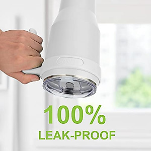 Zenbo 50 oz Mug Tumbler With Handle and Straw Lid | Stainless Steel Insulated Tumblers, Keeps Drinks Cold up to 34 Hours, Fit in Car Cup Holder, Dishwasher Safe,BPA Free