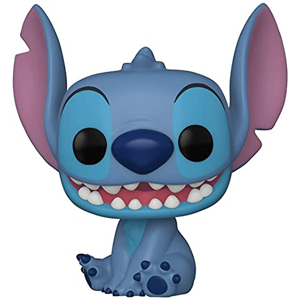 Funko Disney: Lilo & Stitch - Smiling Seated Stitch Pop! Vinyl Figure (Bundled with Compatible Pop Box Protector Case)