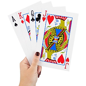 Jumbo Oversize Playing Cards 4.5"x7" by Midway Monsters