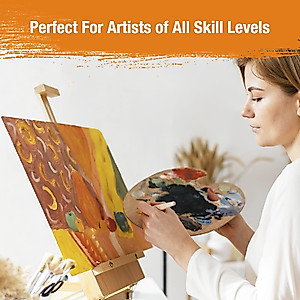 Canvas Boards for Painting 40 Pack, 8 inch x 10 inch Super Value Pack, Artist Canvas Panels for Oil & Acrylic Painting