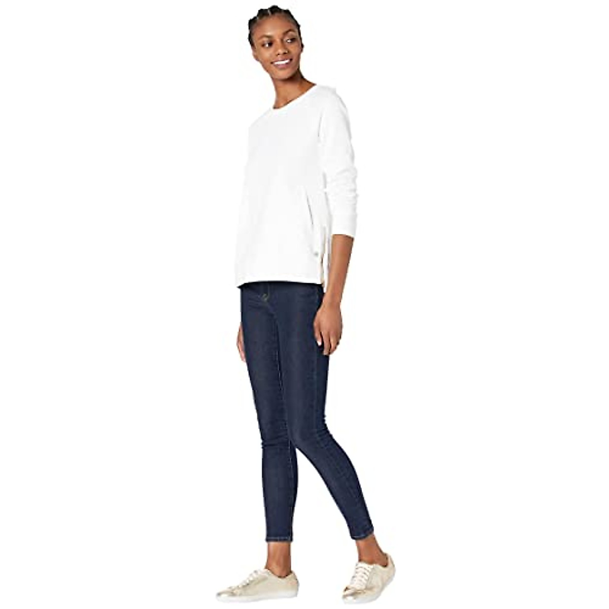 Lilly Pulitzer Beach Comber Pullover For Women - Crew Neck With Raglan Sleeves, Soft and Lightweight Summer Pullover Resort White XL One Size