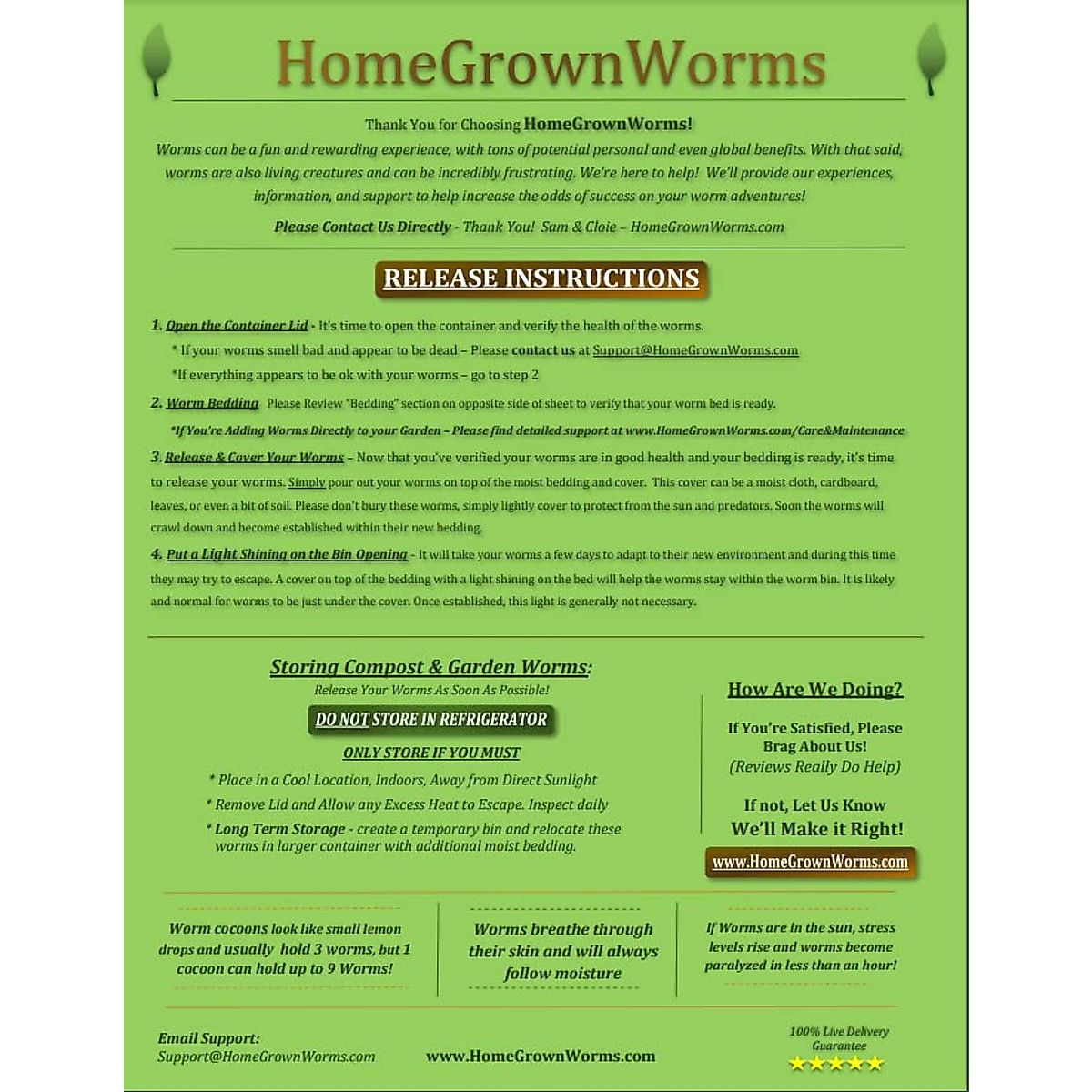 HomeGrownWorms - 250+ (1/4LB) Live Red Wiggler Composting Worms - Live Delivery Guaranteed - Vermicomposting Garden Red Wrigglers - Eisenia Fetida - Wiggle Worm Farm