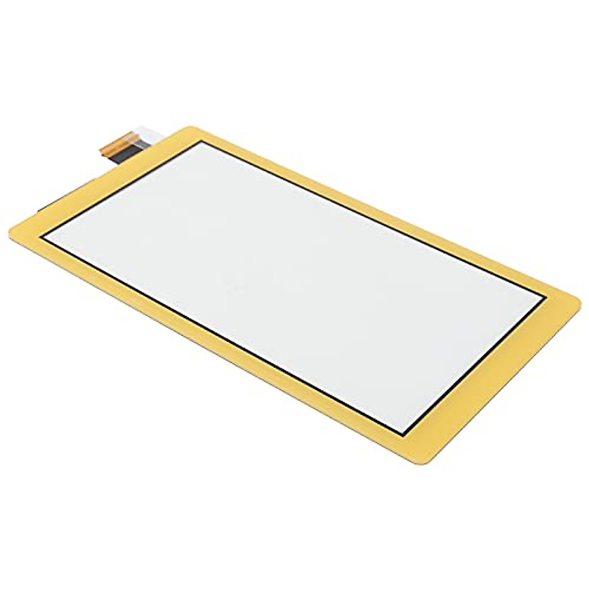 Oreilet Game Console Screen, Durability Excellent Process Glass Screen for Electronic Games for Game(Yellow)