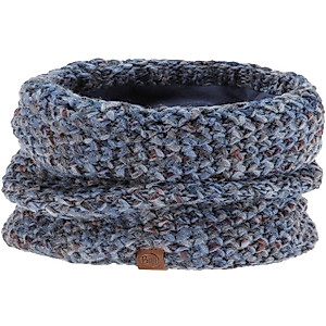 Buff Knit&Polar neckwarmer Margo Blue