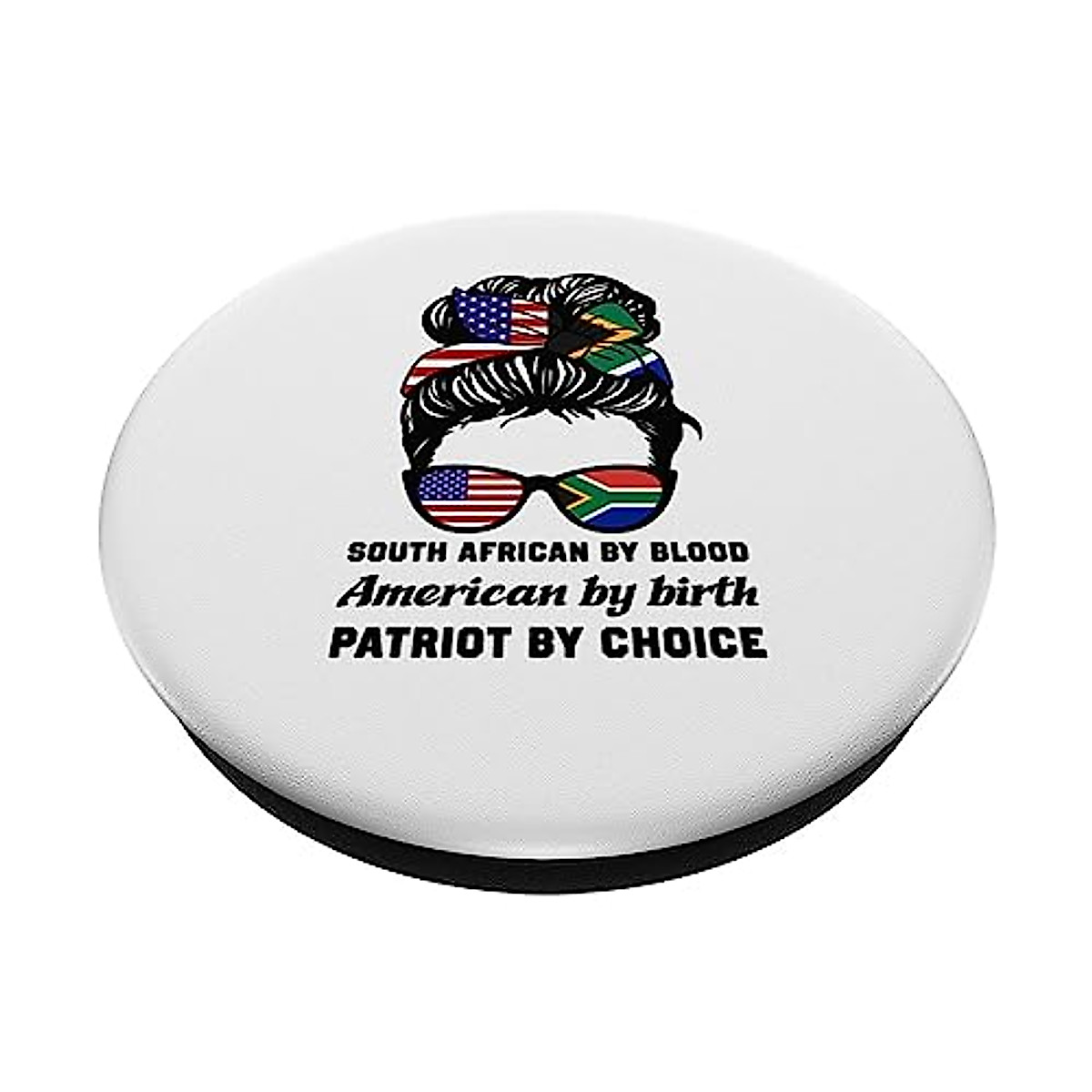 South African by blood american South Africa PopSockets Swappable PopGrip