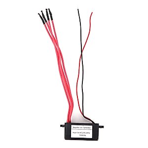 Negative Ion Generator, Home Anion Negative Ion Generator Ionizer Module Mini Air Purifier 4 Negative Line for Refrigeration Air Purifiers (AC200 240V) (DC12V)