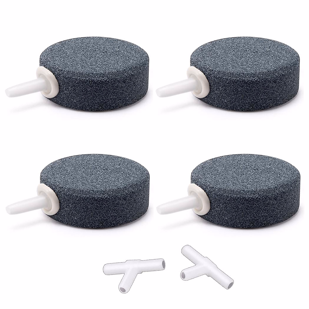 Wenshall 1.6 Inch Air Stone, Aquarium Air Stone, Air Stone for Fish Tank and Hydroponics Air Pump