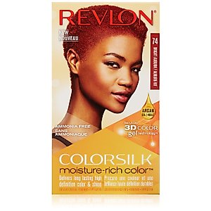 Revlon Colorsilk Moisture Rich Hair Color, 74 Bright Auburn