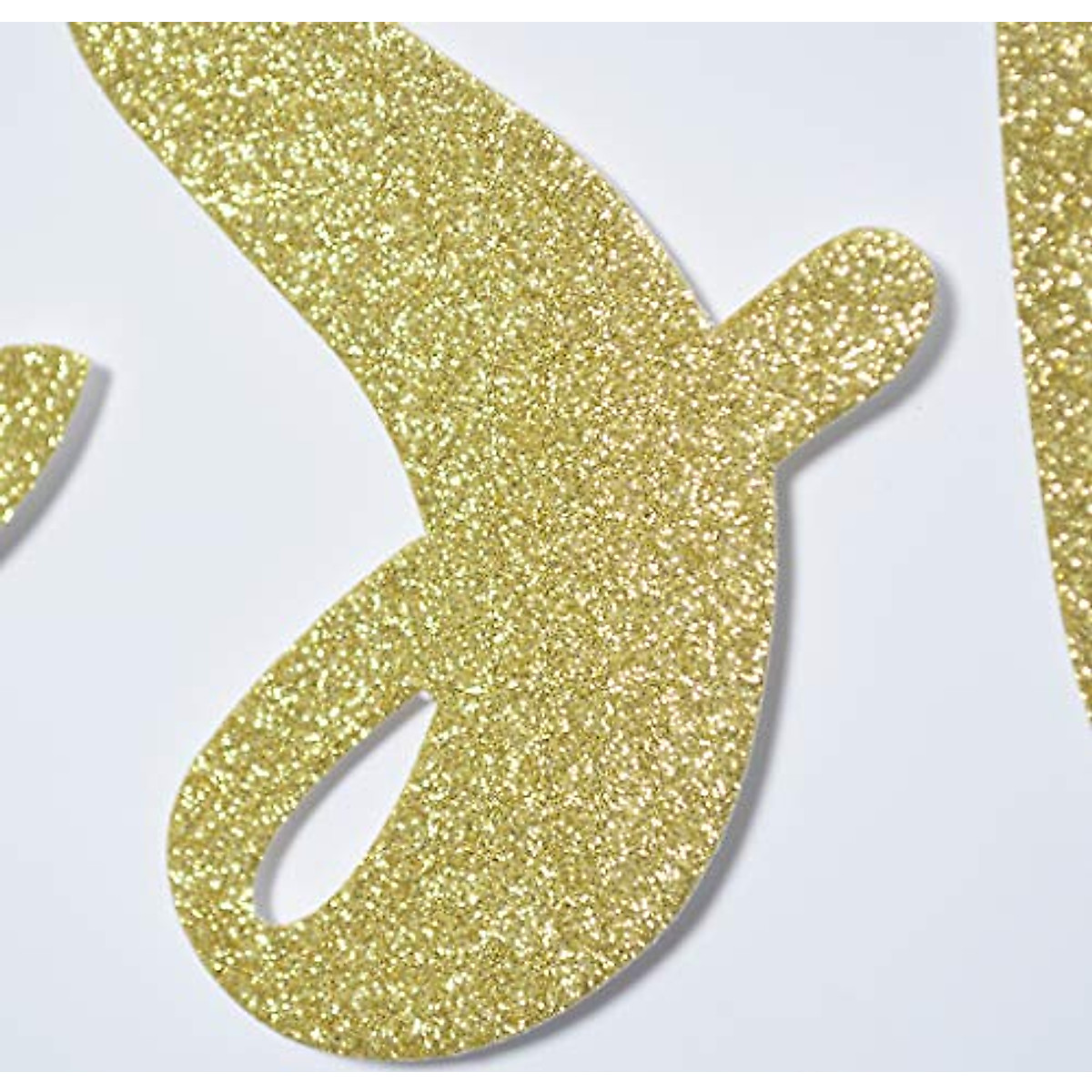 My First Fiesta Banner Sign Garland for Mexican Fiesta Themed Baby Shower First Birthday Party Decorations Photo Props Backdrop (Gold Glitter)