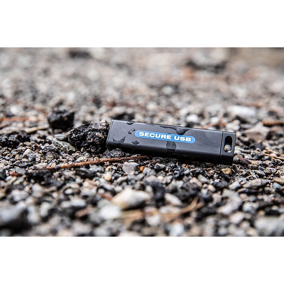 SecureData 8GB SecureUSB KP Encrypted Flash Drive with KeyPad Pin Authentication