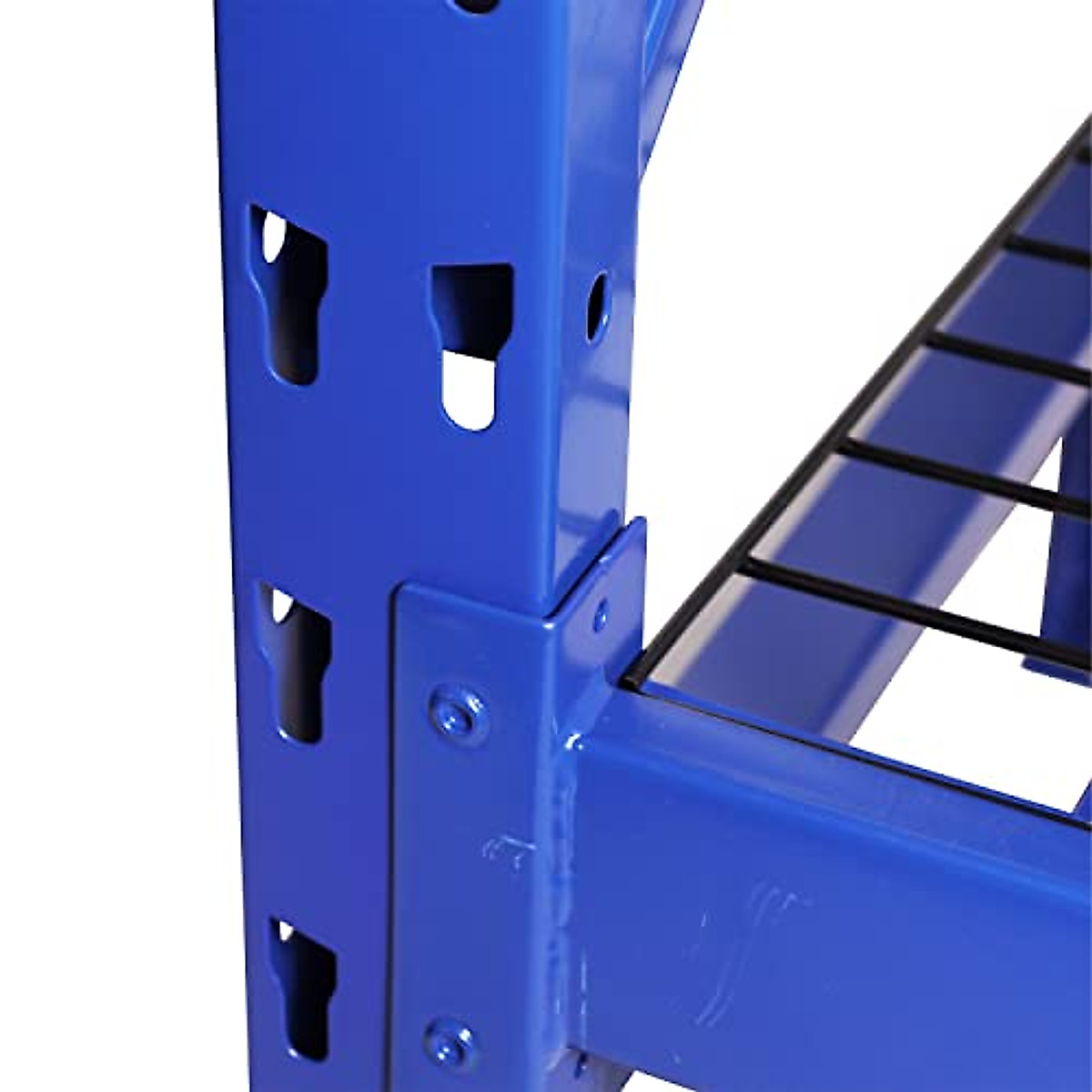 Pro-Lift Garage Storage Shelves - Heavy Duty 4-Tier Adjustable Metal Wire Shelving Units with 8000 lbs Total Capacity for Garage Basement Racking Organization - 72" H X 77" W X 24" D